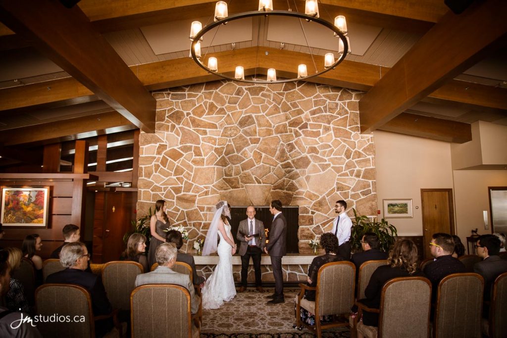 The Iron’s Wedding at the Calgary Golf and Country Club