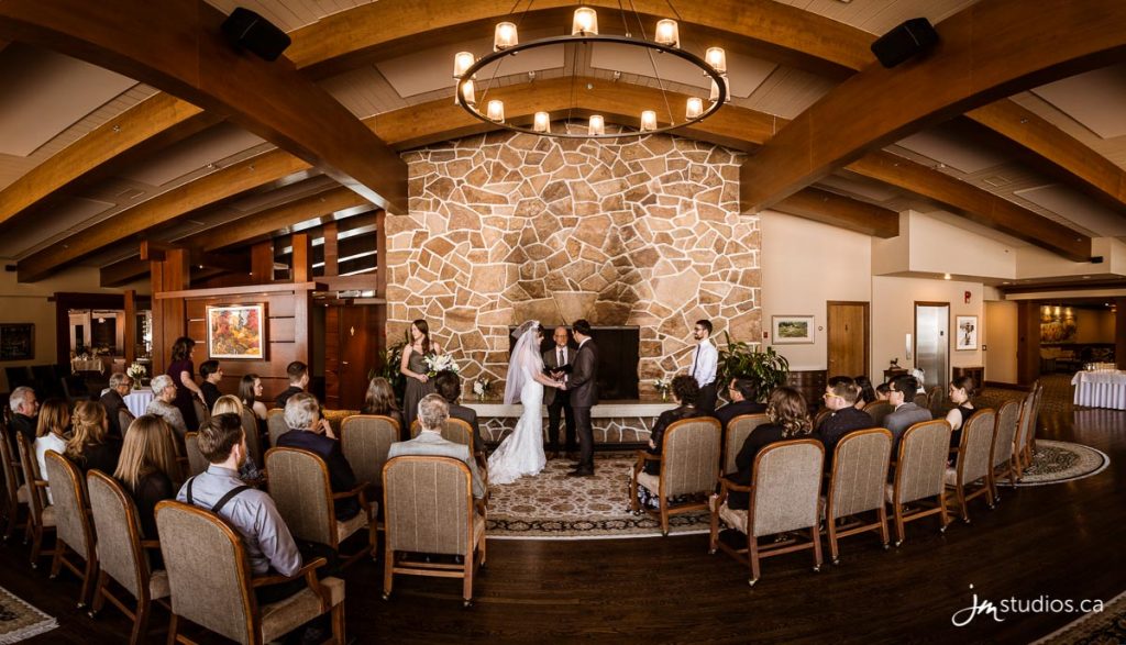 The Iron’s Wedding at the Calgary Golf and Country Club